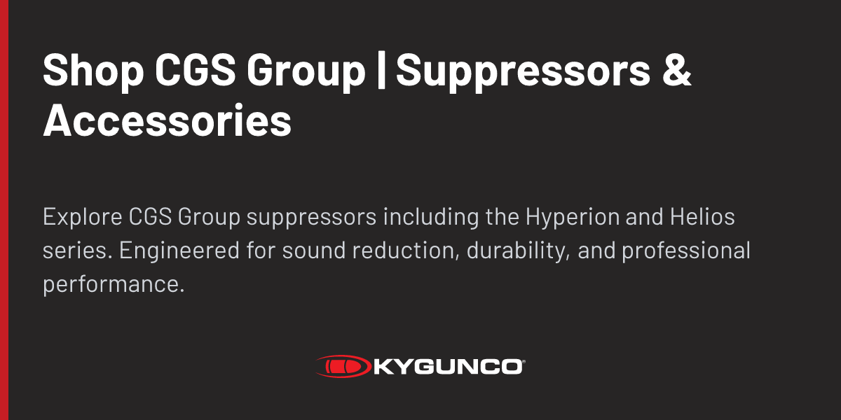 Shop CGS Group | Suppressors & Accessories | KYGUNCO