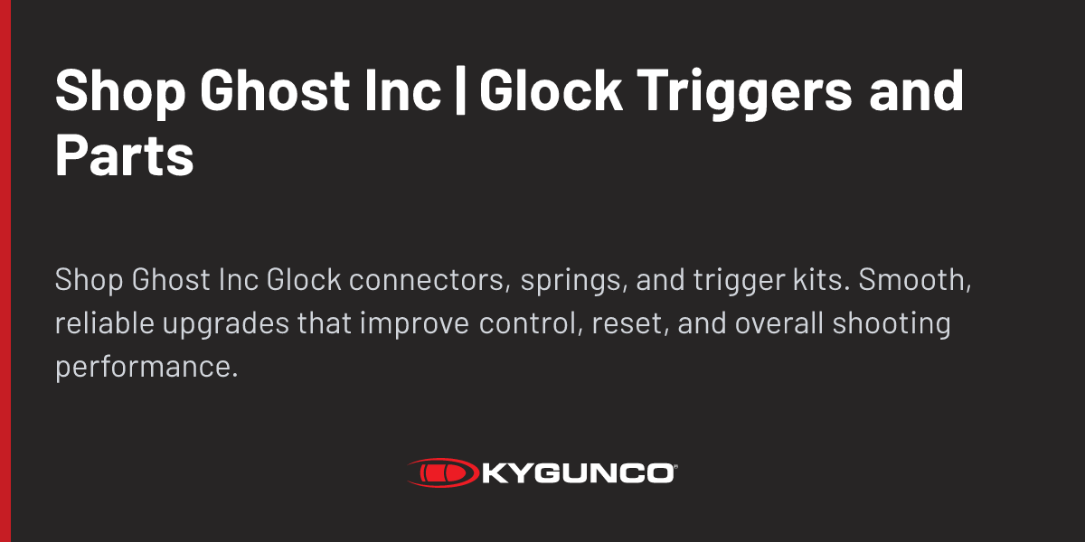 Shop Ghost Inc | Gun Parts | Gun Triggers, Stocks & Grips | KYGUNCO