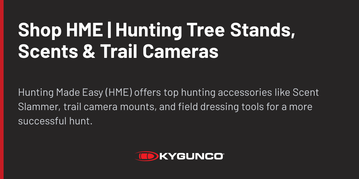 Shop HME | Hunting Tree Stands, Scents & Trail Cameras