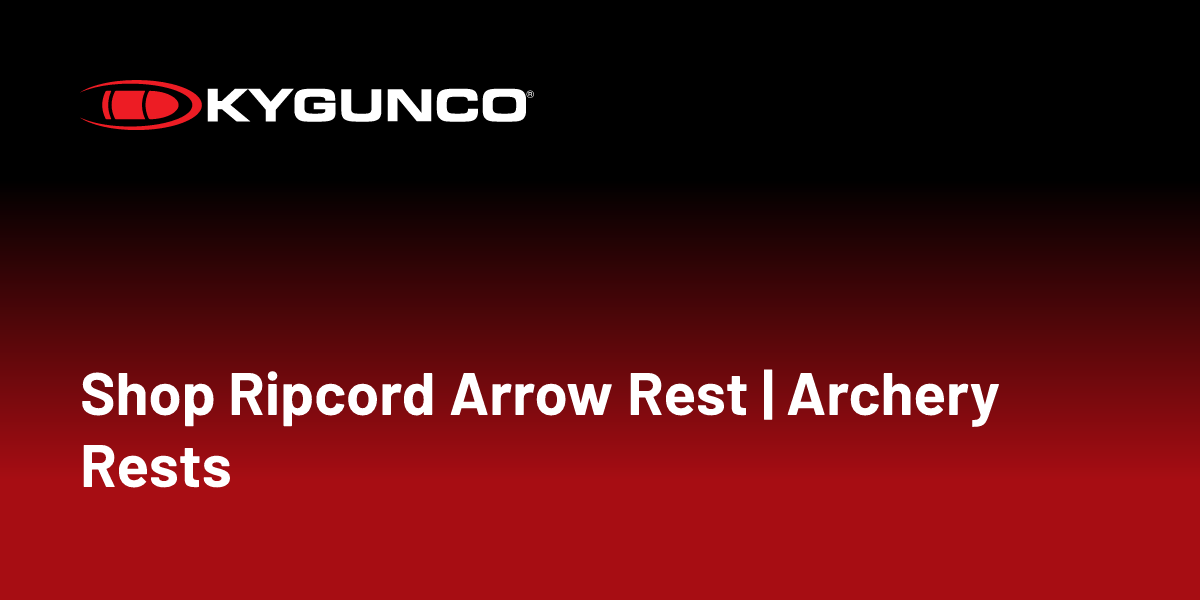 Shop Ripcord Arrow Rest | Archery Rests | KYGUNCO
