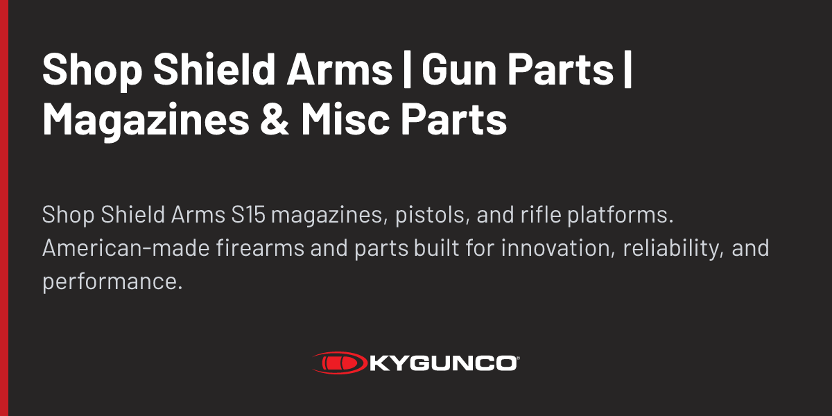 Shop Shield Arms | Gun Parts | Magazines & Misc Parts