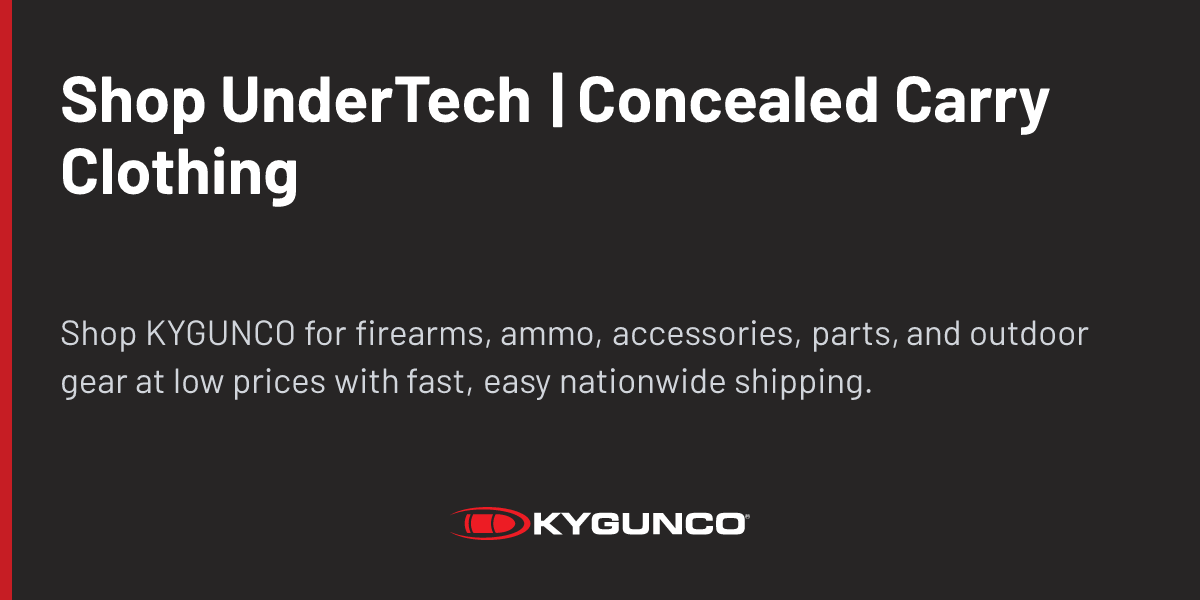 Shop UnderTech | Concealed Carry Clothing | KYGUNCO