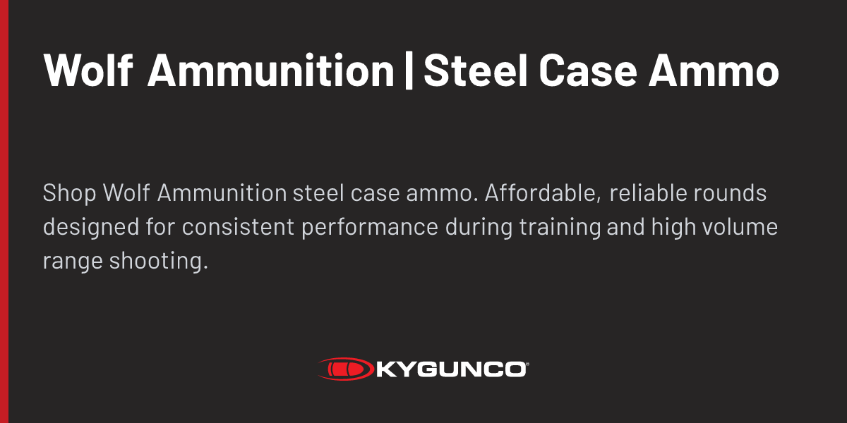 Shop Wolf Ammunition | KYGUNCO