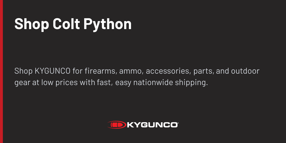 Shop Colt Python | KYGUNCO